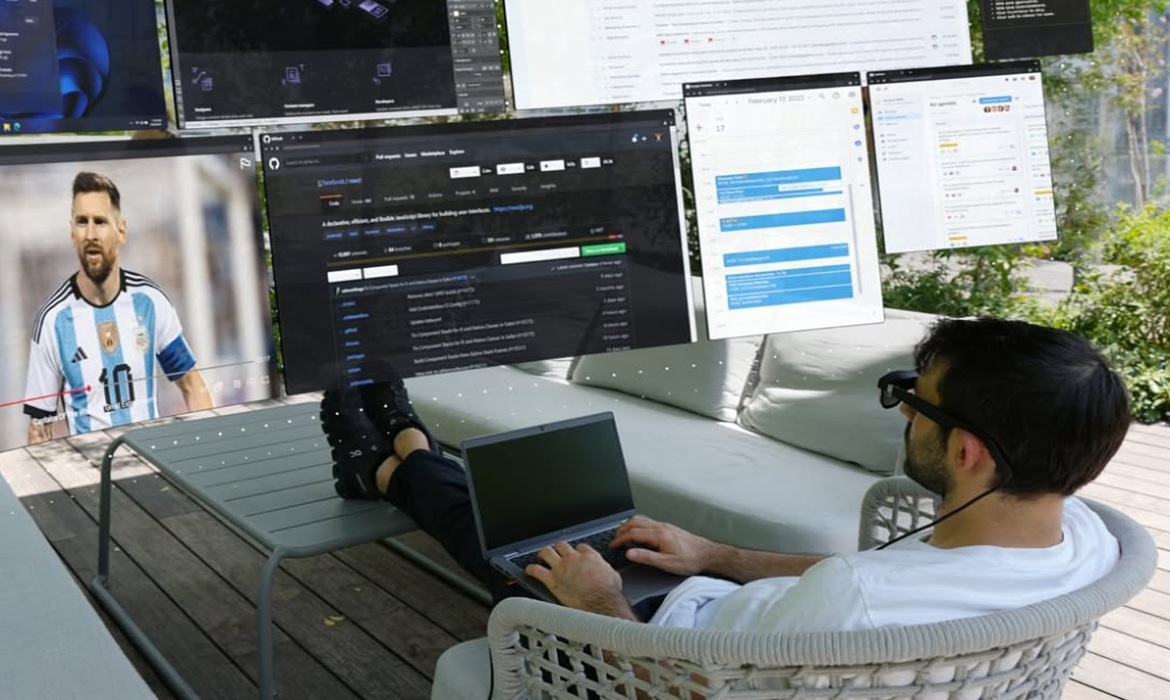 Empresa israelense apresenta o “Spacetop G1”, o notebook sem tela ...