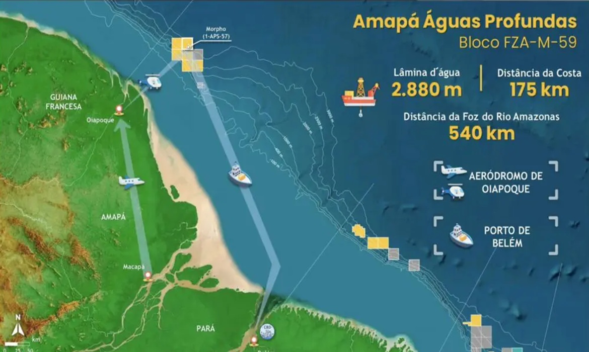 Confirmação de 47 blocos da foz do Amazonas no próximo leilão é ...